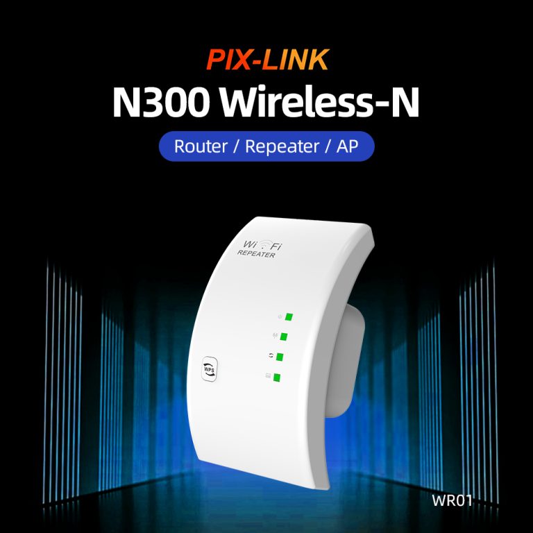 300M Wireless Router WR01 – Pix-Link