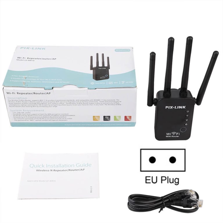 300M Wireless Repeater WR16Q – Pix-Link
