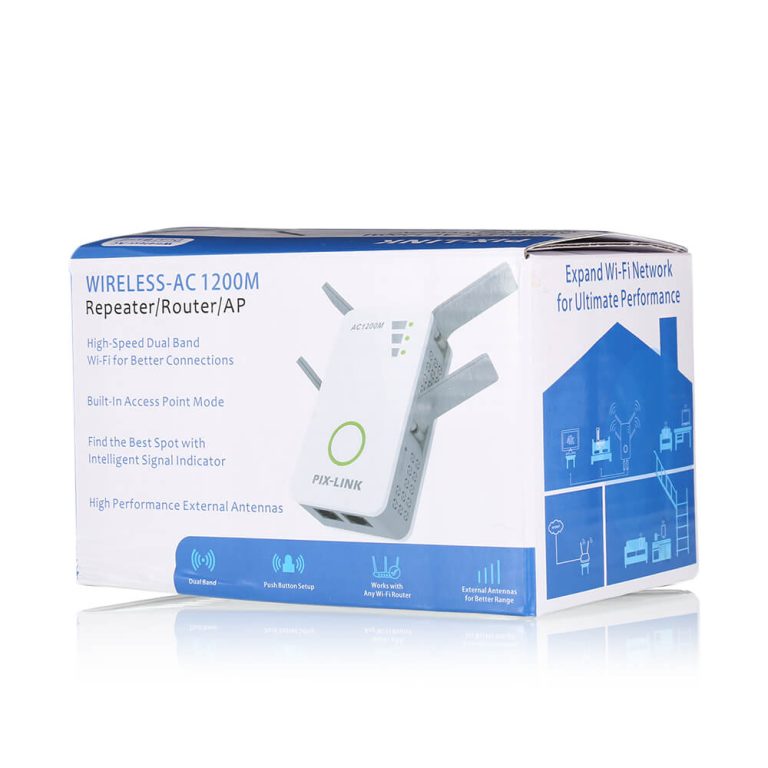 1200M WiFi Repeater AC09 – Pix-Link