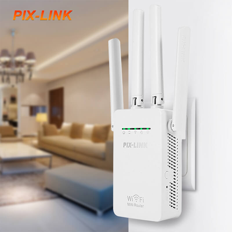 300M Wireless Repeater WR09Q – Pix-Link