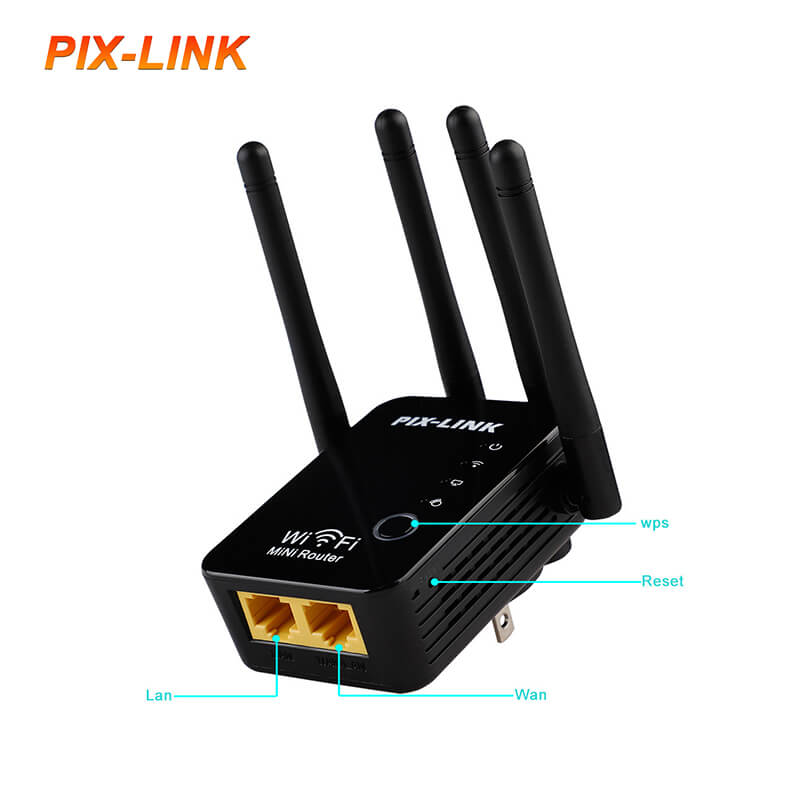 300M Wireless Repeater WR16Q – Pix-Link