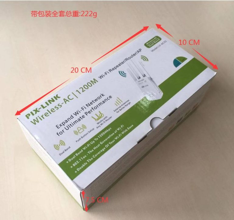 1200M WiFi Repeater AC05 – Pix-Link