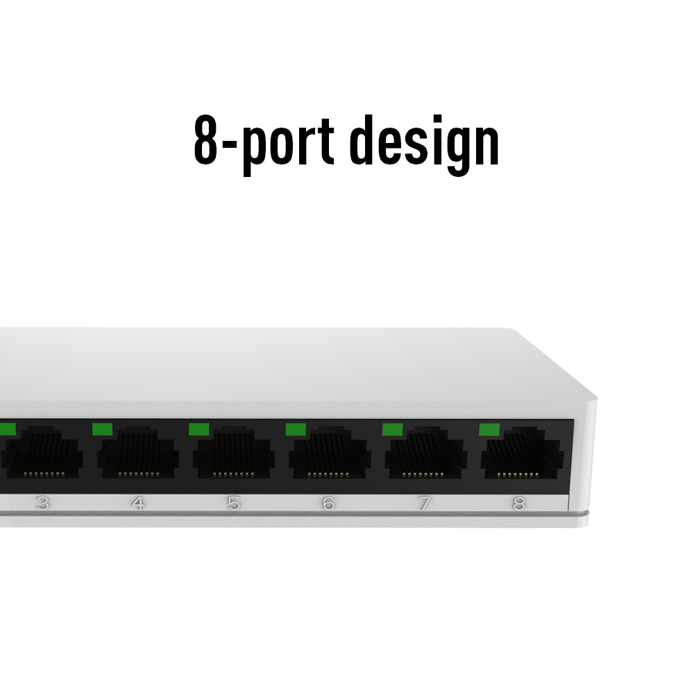 10/100M 8 port switch SW08 – Pix-Link